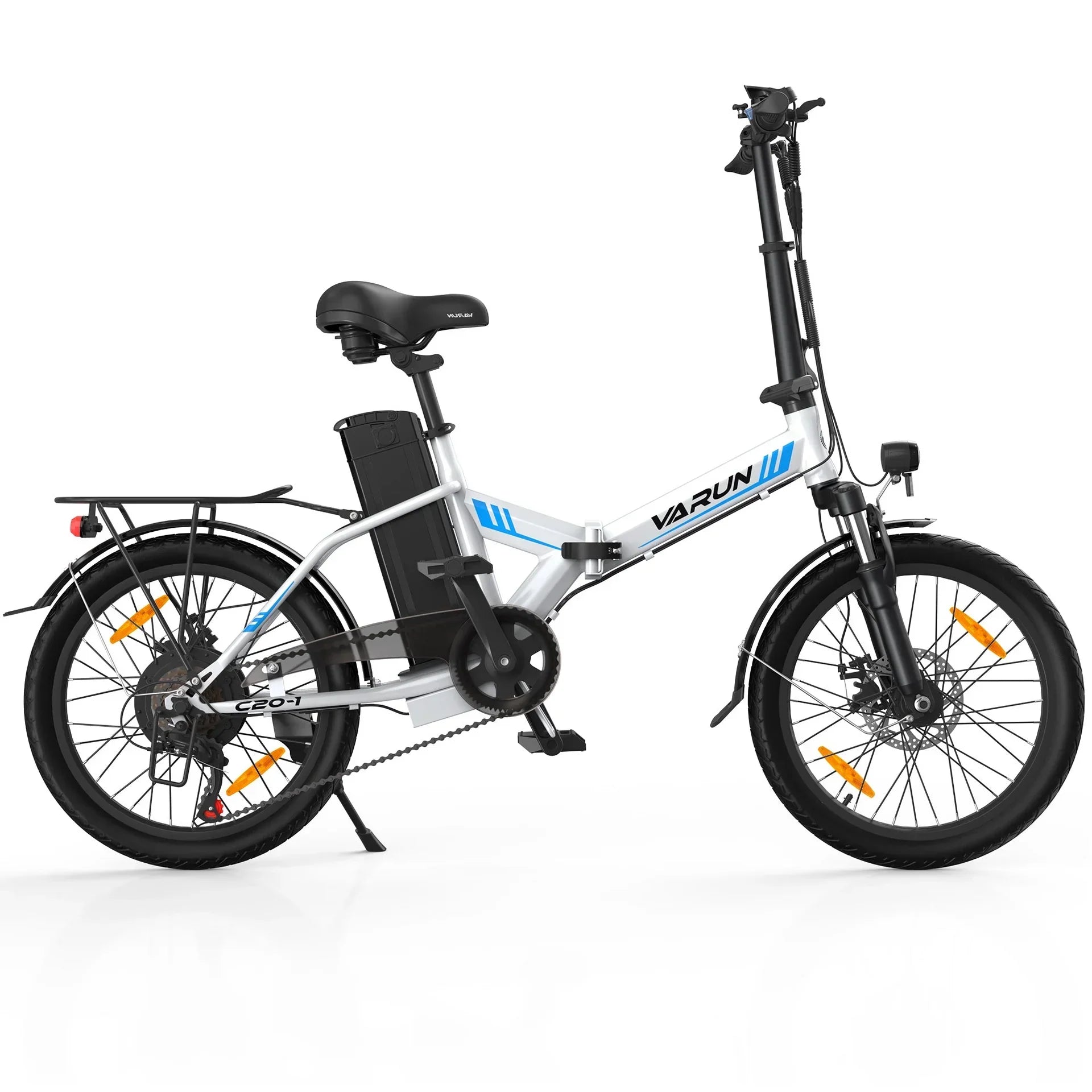 Varun C20-1 Electric Foldable Bike | 500W Motor – Lets Cycle Ireland