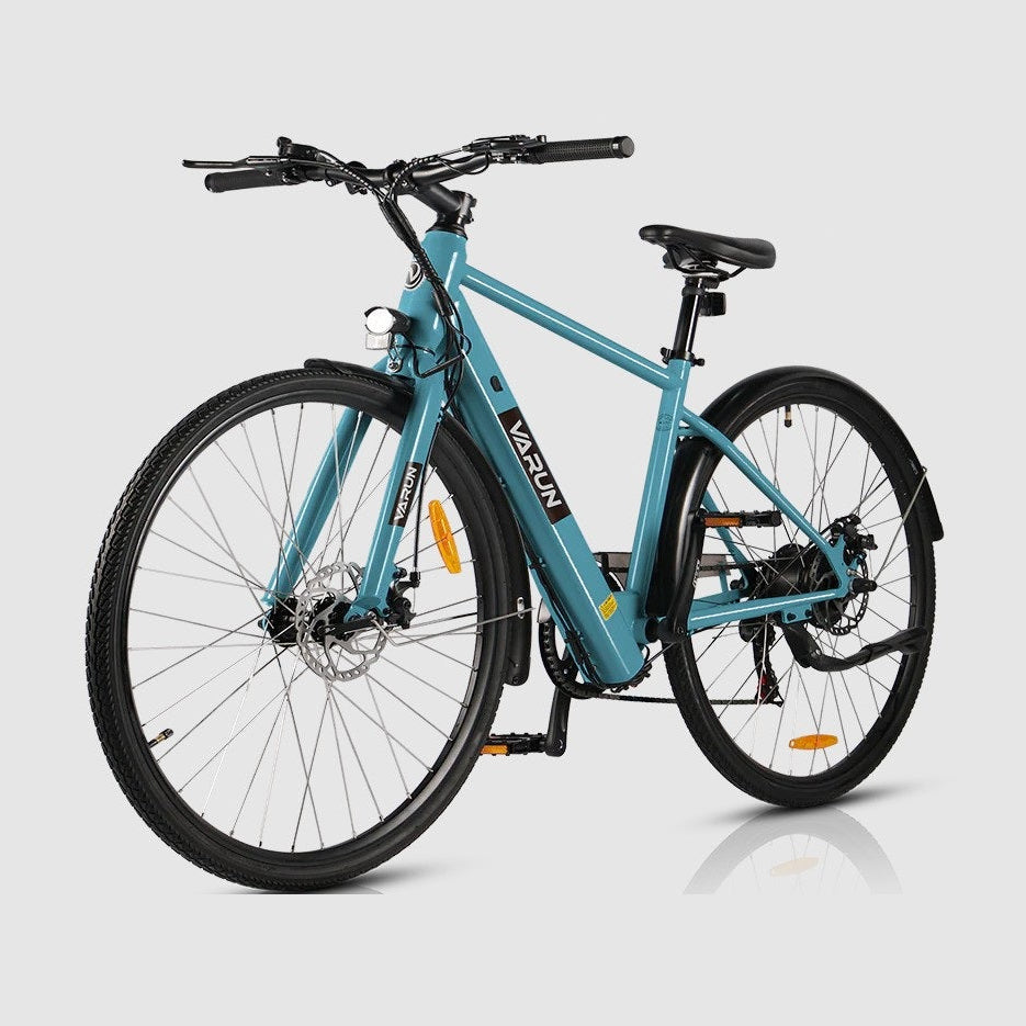 VARUN C7007 Electric Bike – 250W, 10Ah Battery, 28" Tire. – Lets Cycle Ireland